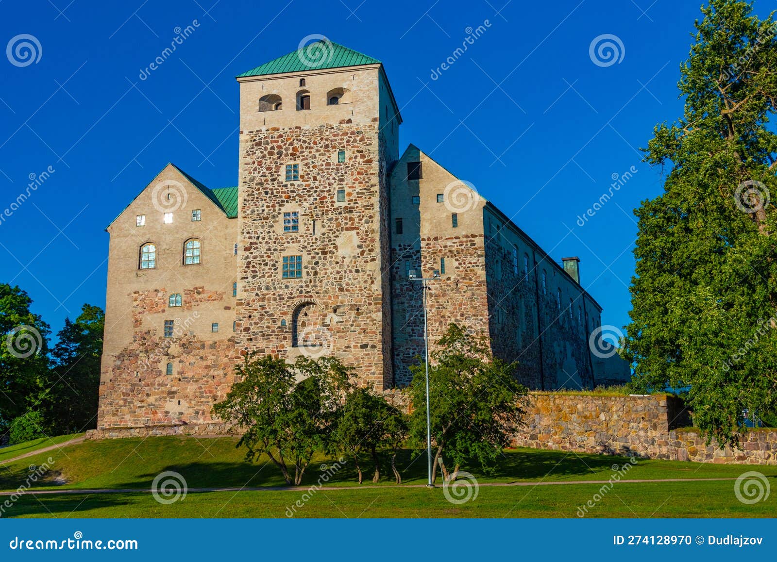 View of Turku Castle in Finland Stock Photo - Image of swedish ...