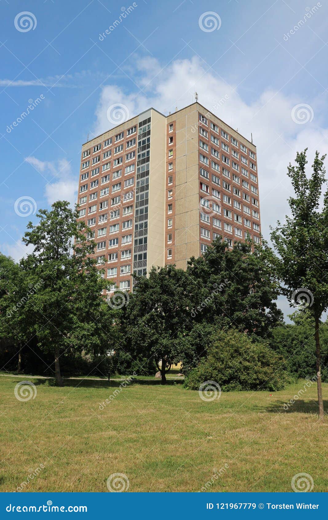 Typical Architecture from the Gdr Stock Image - Image of industrial ...