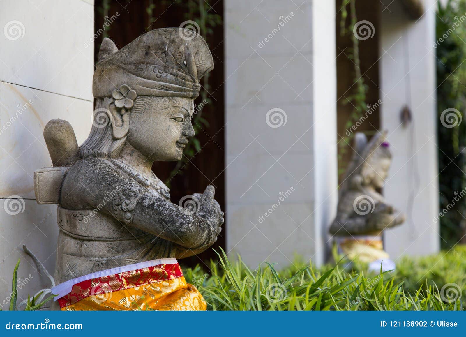 Indonesian Statue stock photo. Image of sacred, stone - 121138902