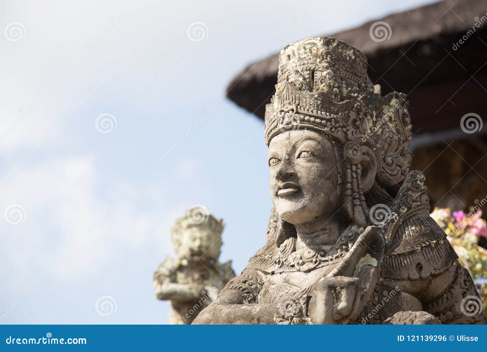 Indonesian Statue stock photo. Image of religious, sacred - 121139296