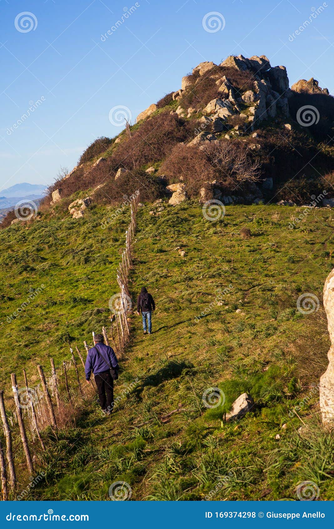 View of the Typical Sicilian Countryside Editorial Stock Photo - Image ...