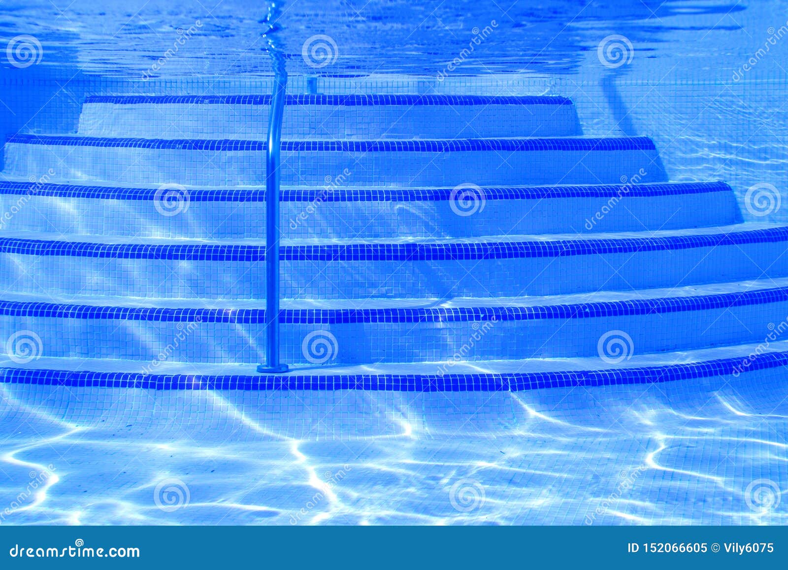 View of the Underwater Part of the Pool Stock Image - Image of recovery ...