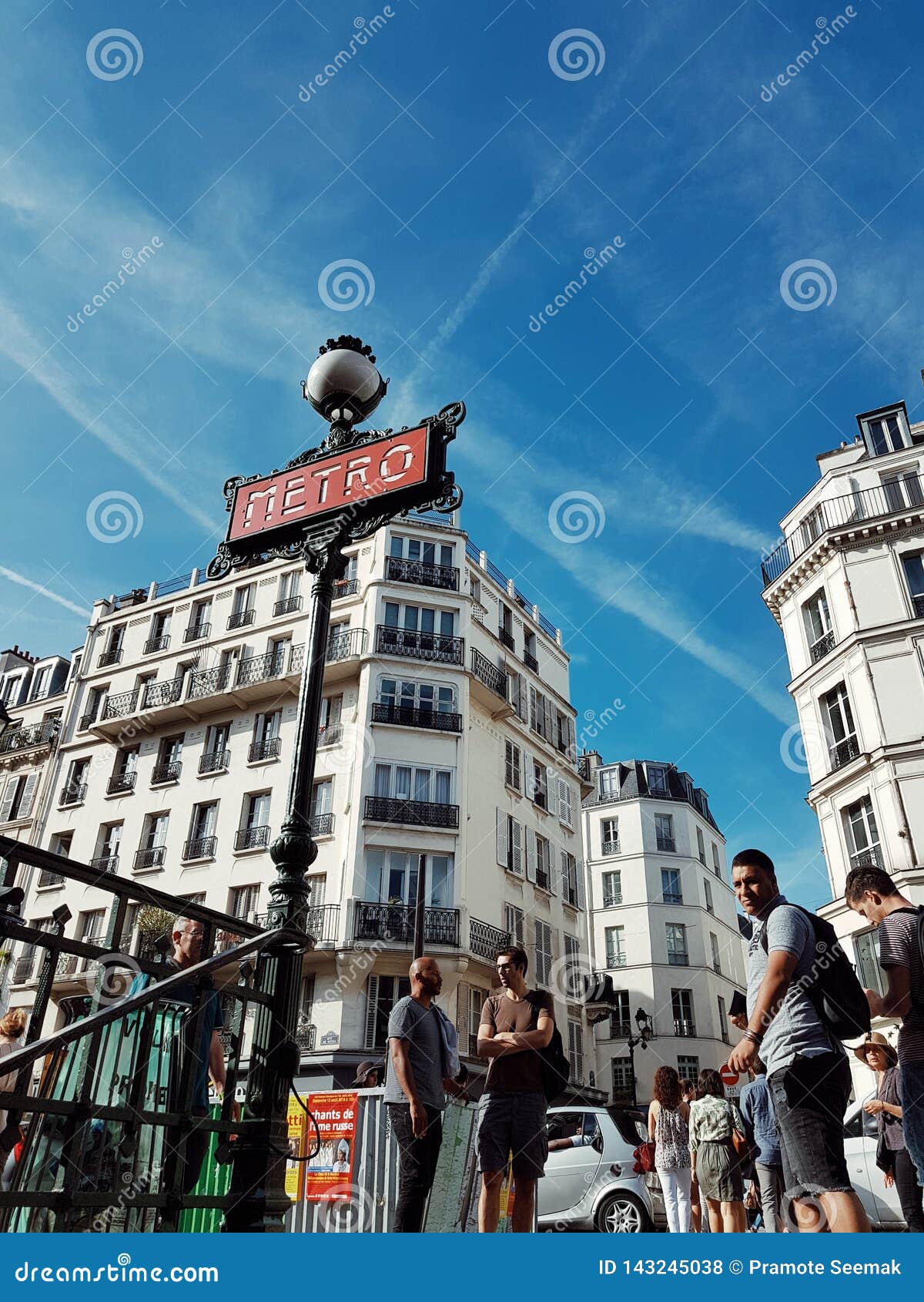 View of the Urban Space in the City of Paris Editorial Stock Photo ...