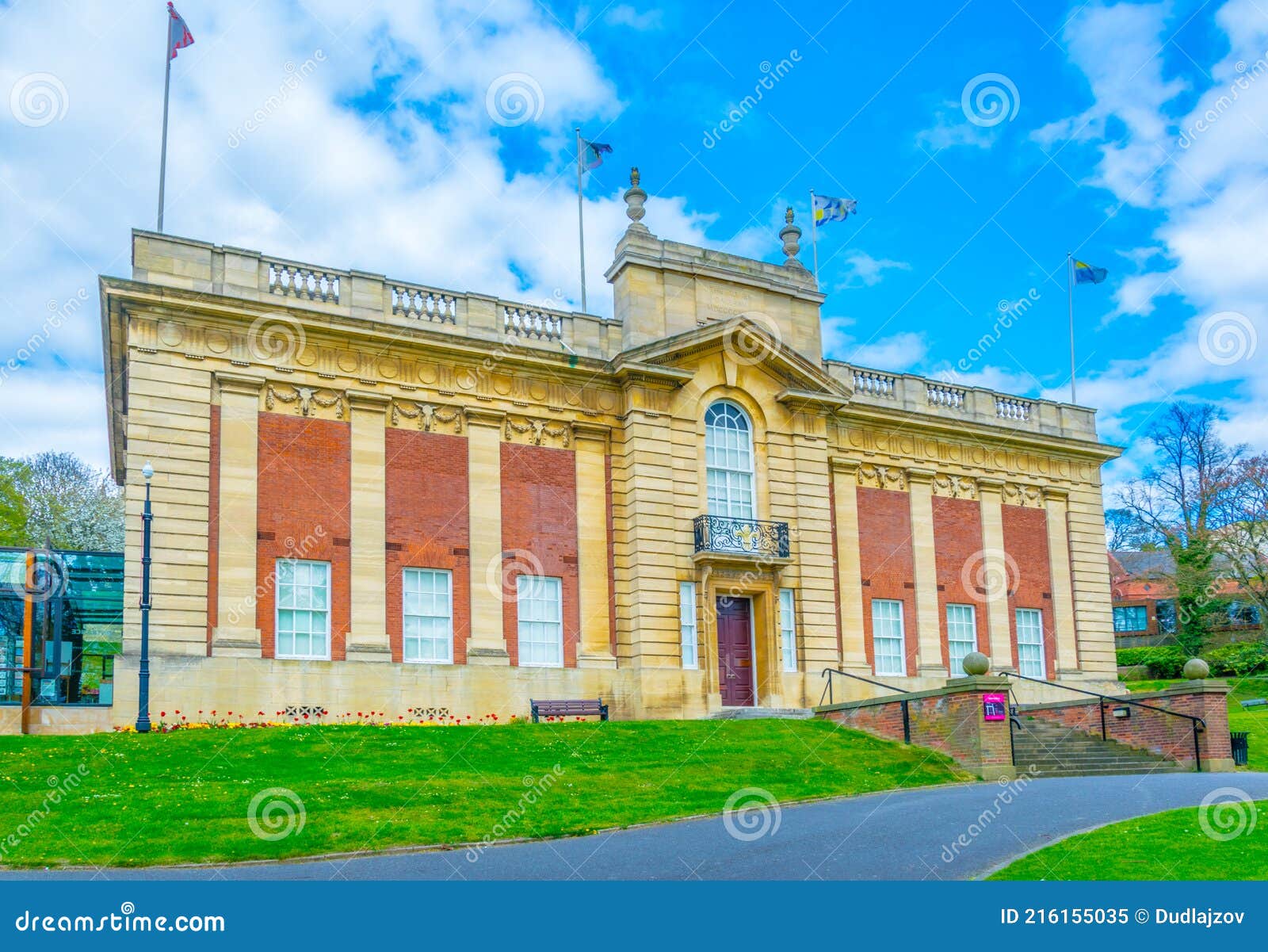 View of the Usher Gallery in Lincoln, England Stock Image - Image of ...