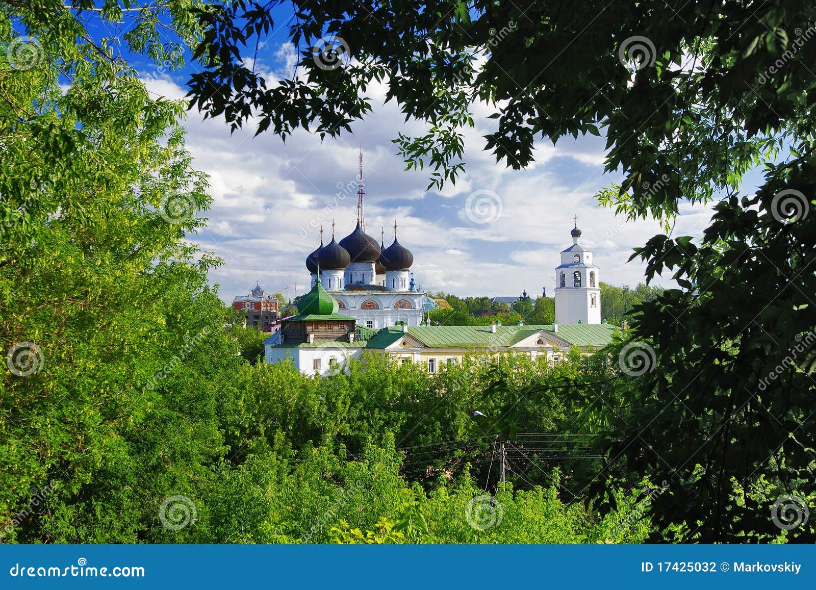 Assumption Trifonov Monastery, Kirov City, Russia. Royalty-Free Stock ...