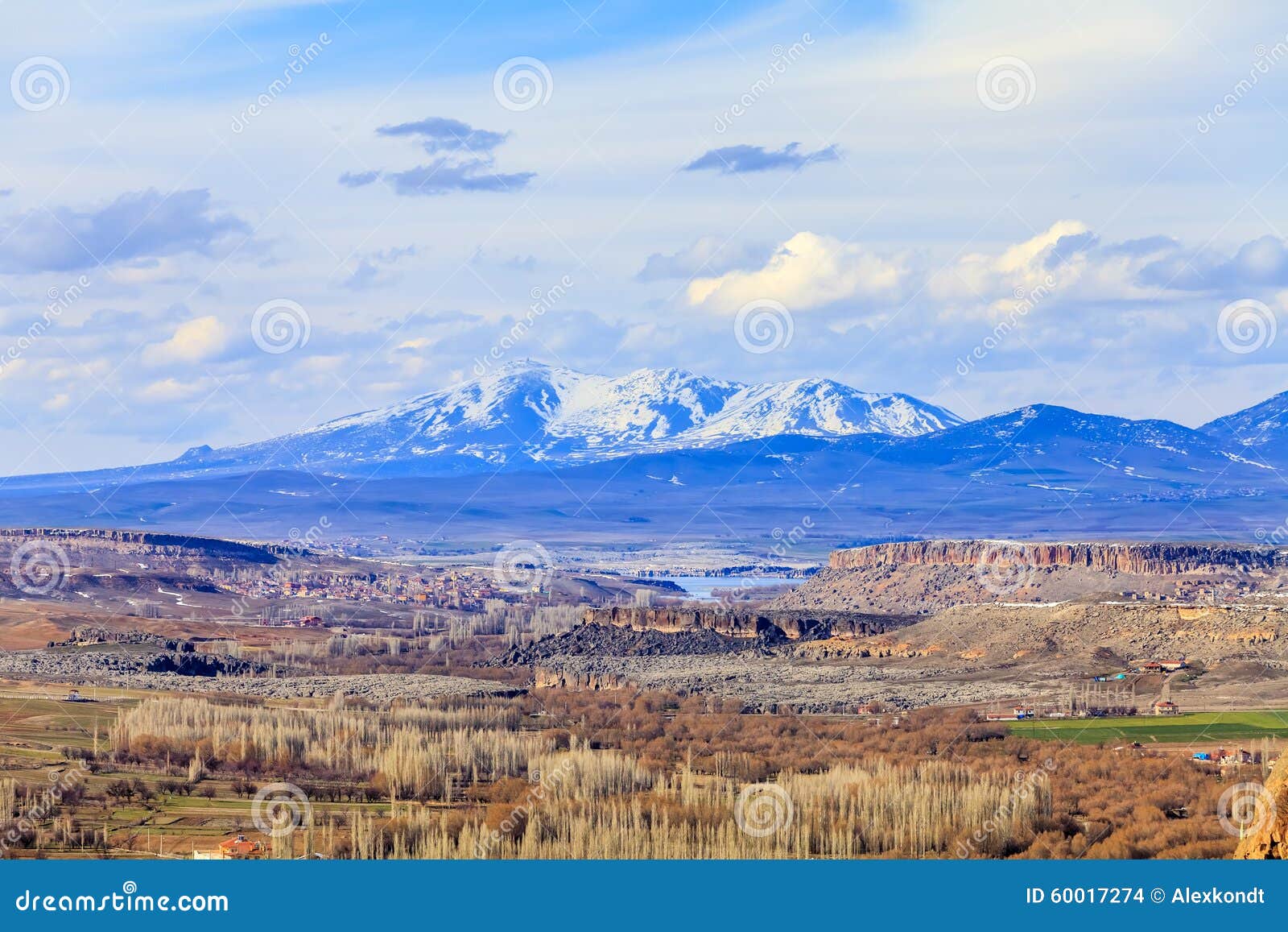 View of valley. Turkey. stock photo. Image of grass, canyon - 60017274