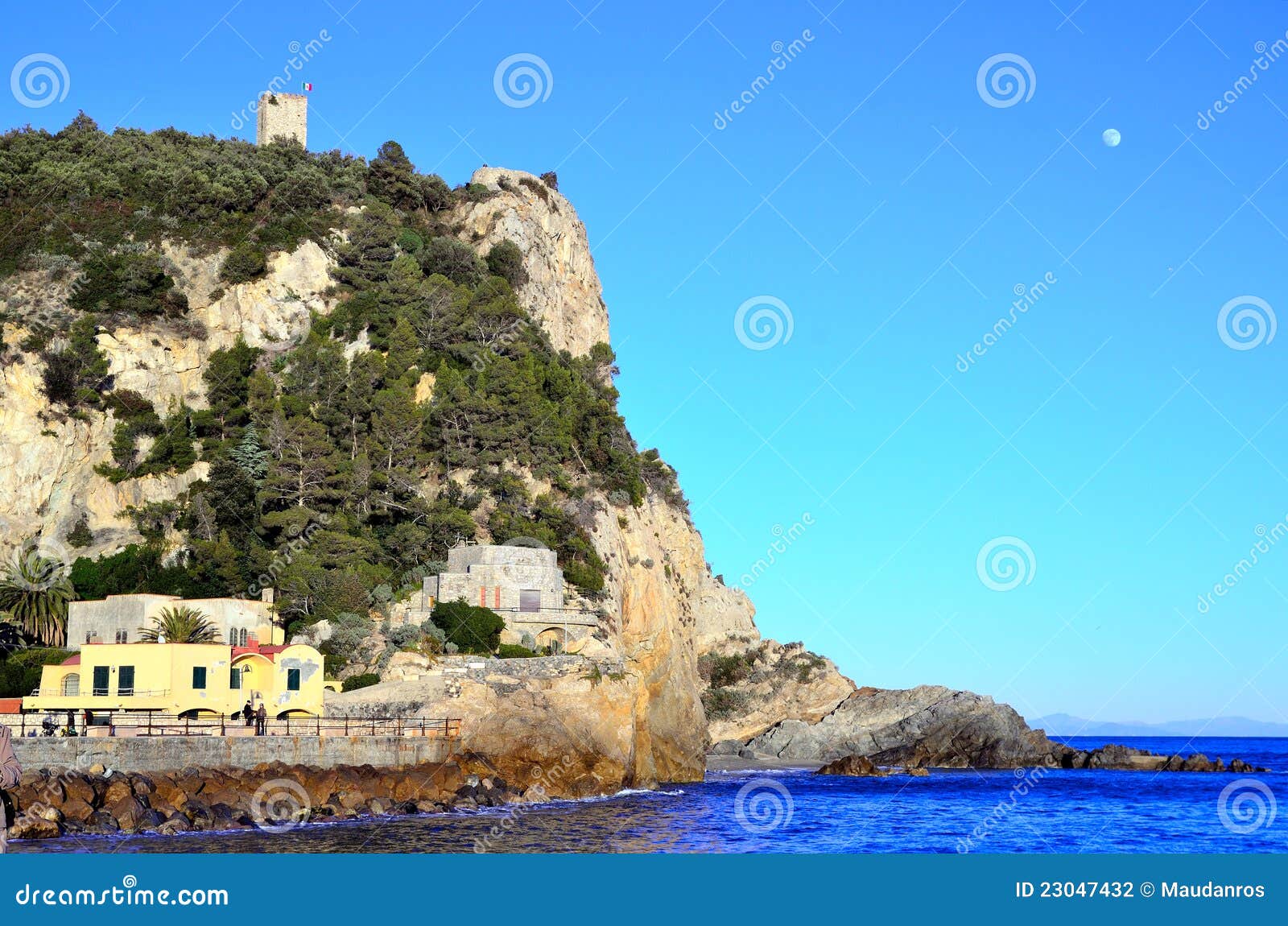 View varigotti stock photo. Image of village, italian - 23047432