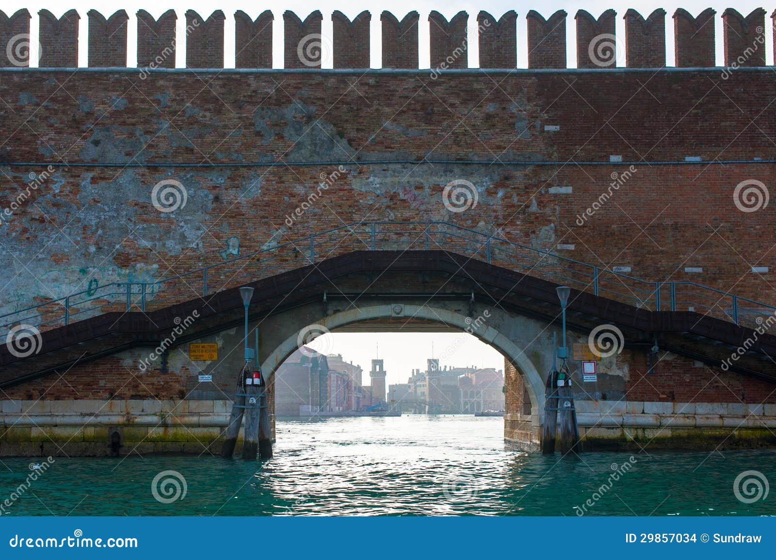 View of Venice from the Canal Stock Photo - Image of gondola, overhead ...
