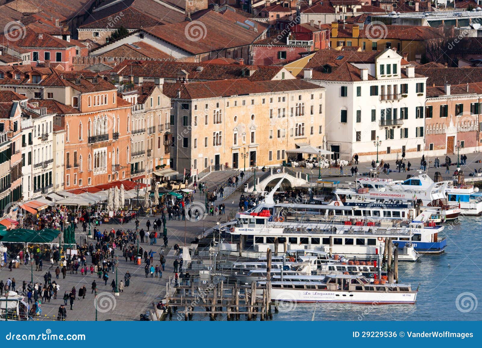 View of Venice waterfront editorial photo. Image of travel - 29229536
