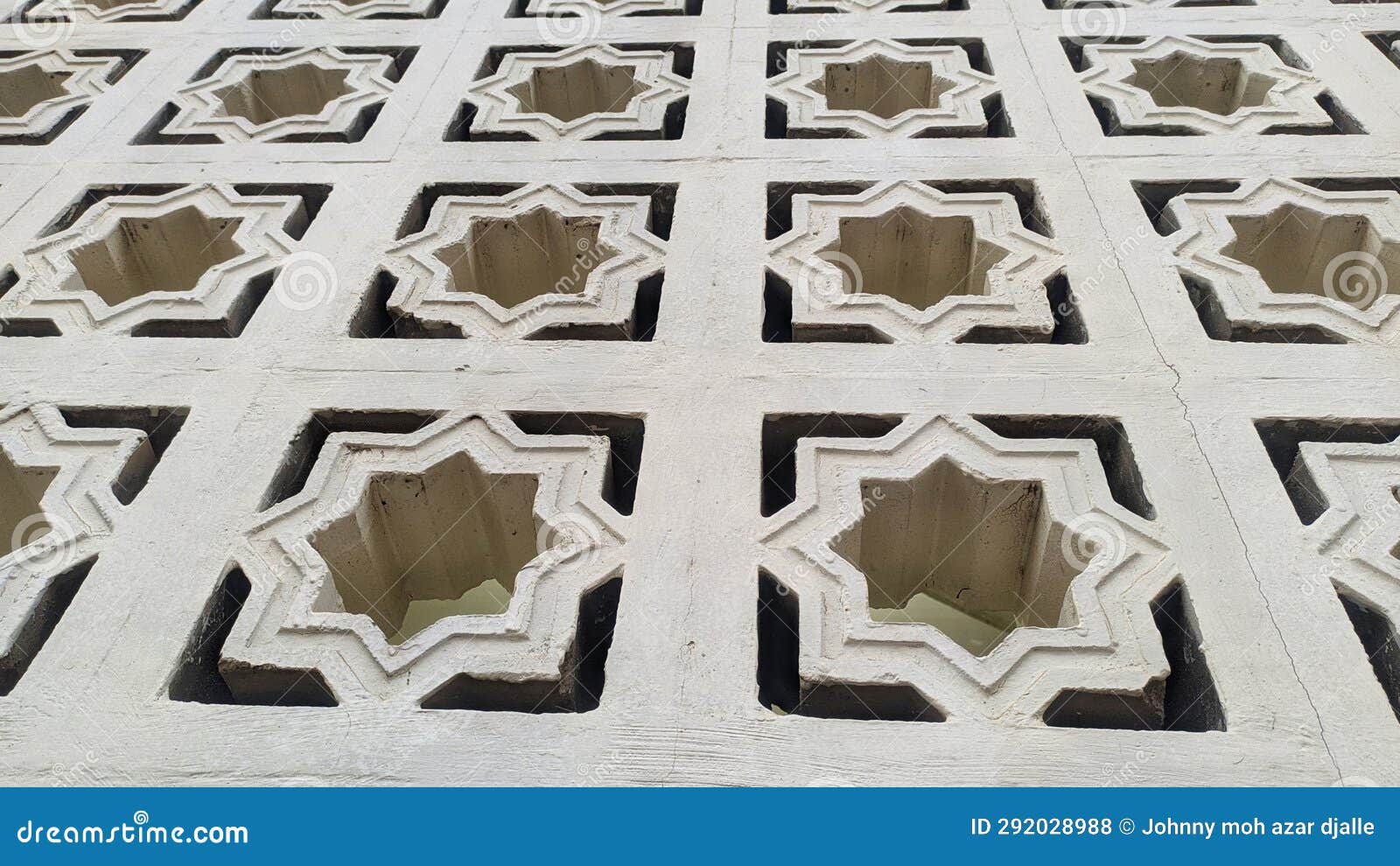 View of ventilation blocks stock photo. Image of background - 292028988