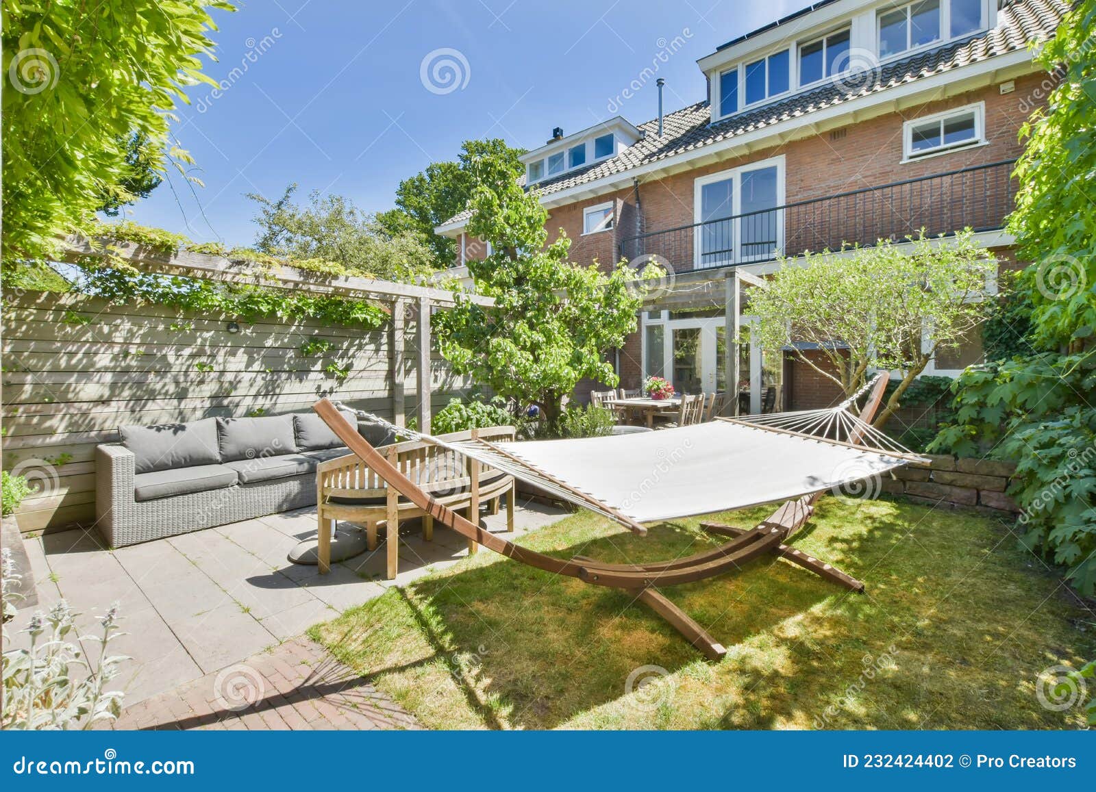 View of veranda stock photo. Image of beautiful, style - 232424402