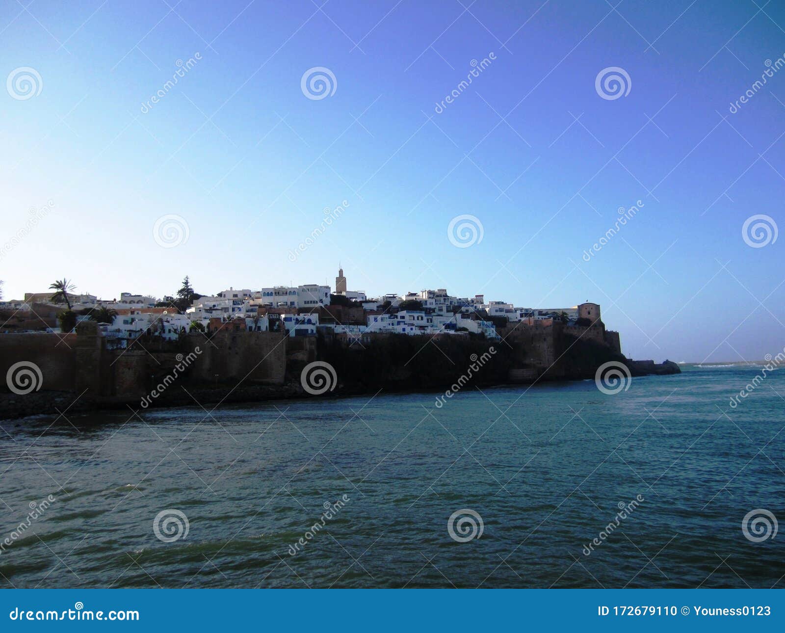 View of the Very Beautiful City of Rabat Stock Photo - Image of capital ...