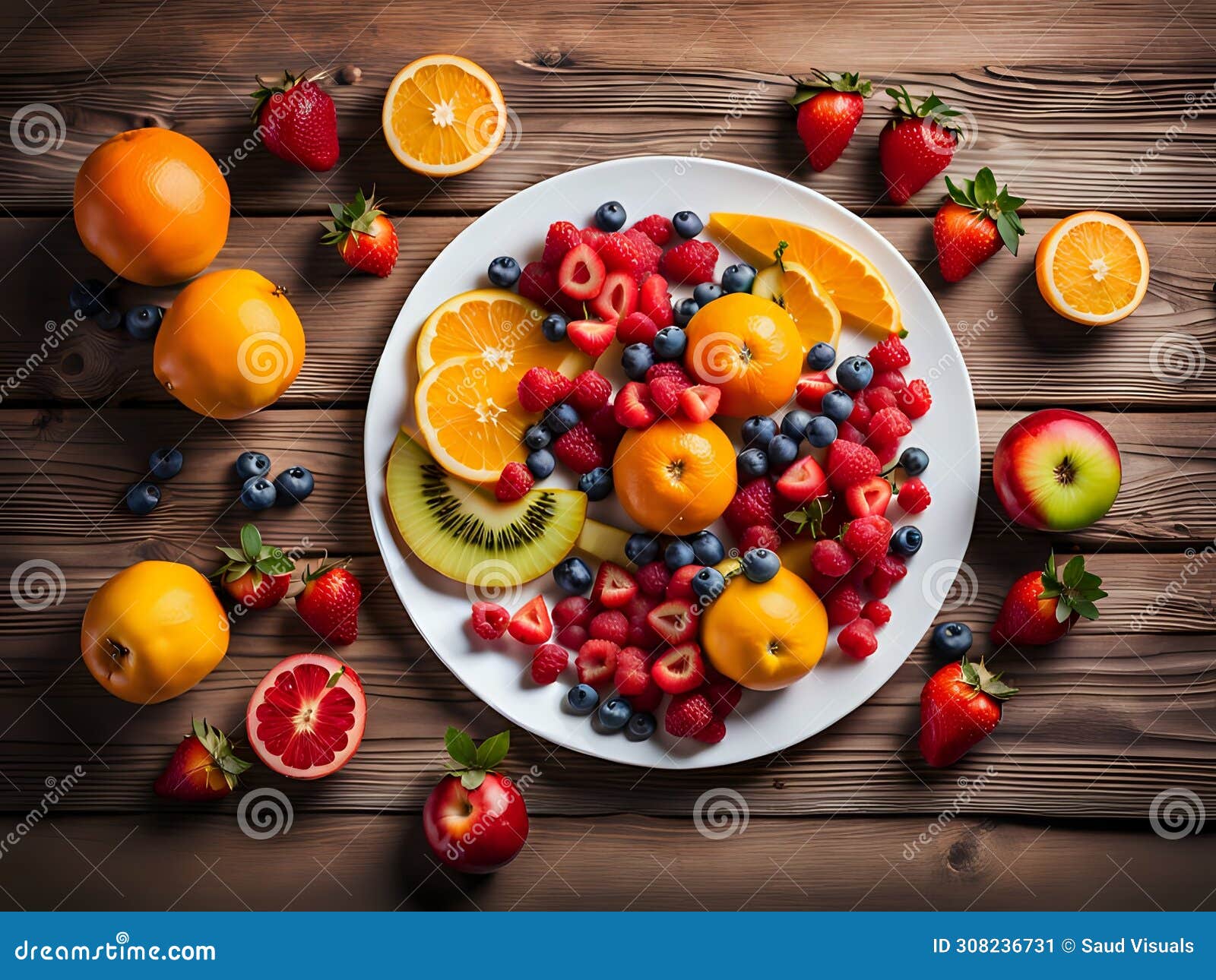 A View of a Vibrant Dining Table with Full of Different and Fresh ...