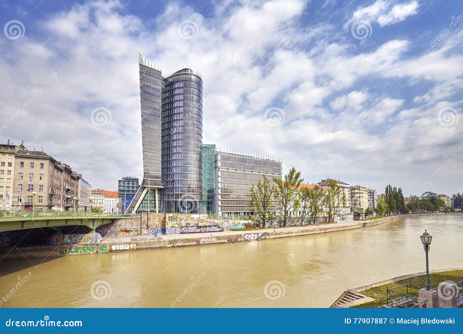 View of Vienna downtown. editorial photography. Image of europe - 77907887