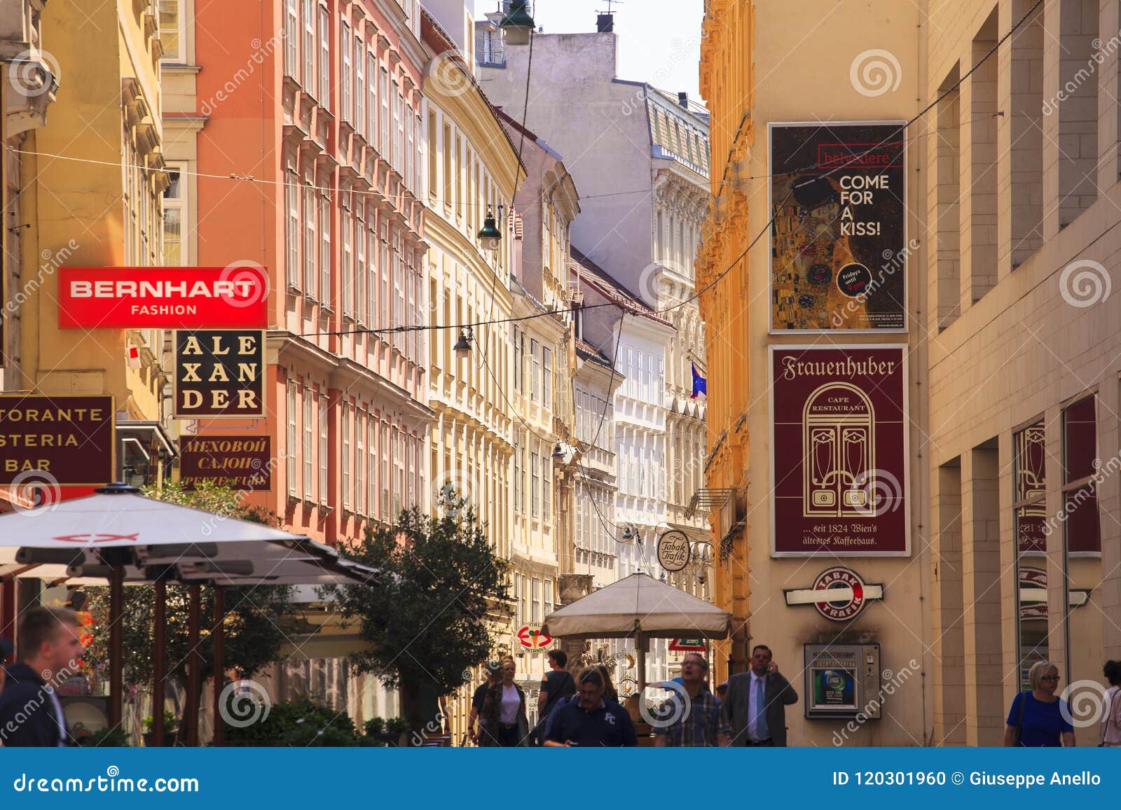 View of the Vienna Street, Austria Editorial Image - Image of square ...