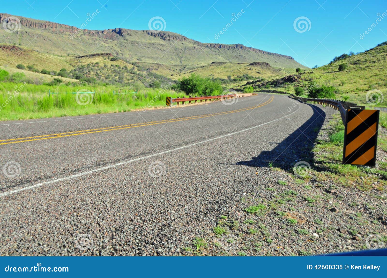View for View on the Open Highway-Nostalgic Stock Image - Image of ...