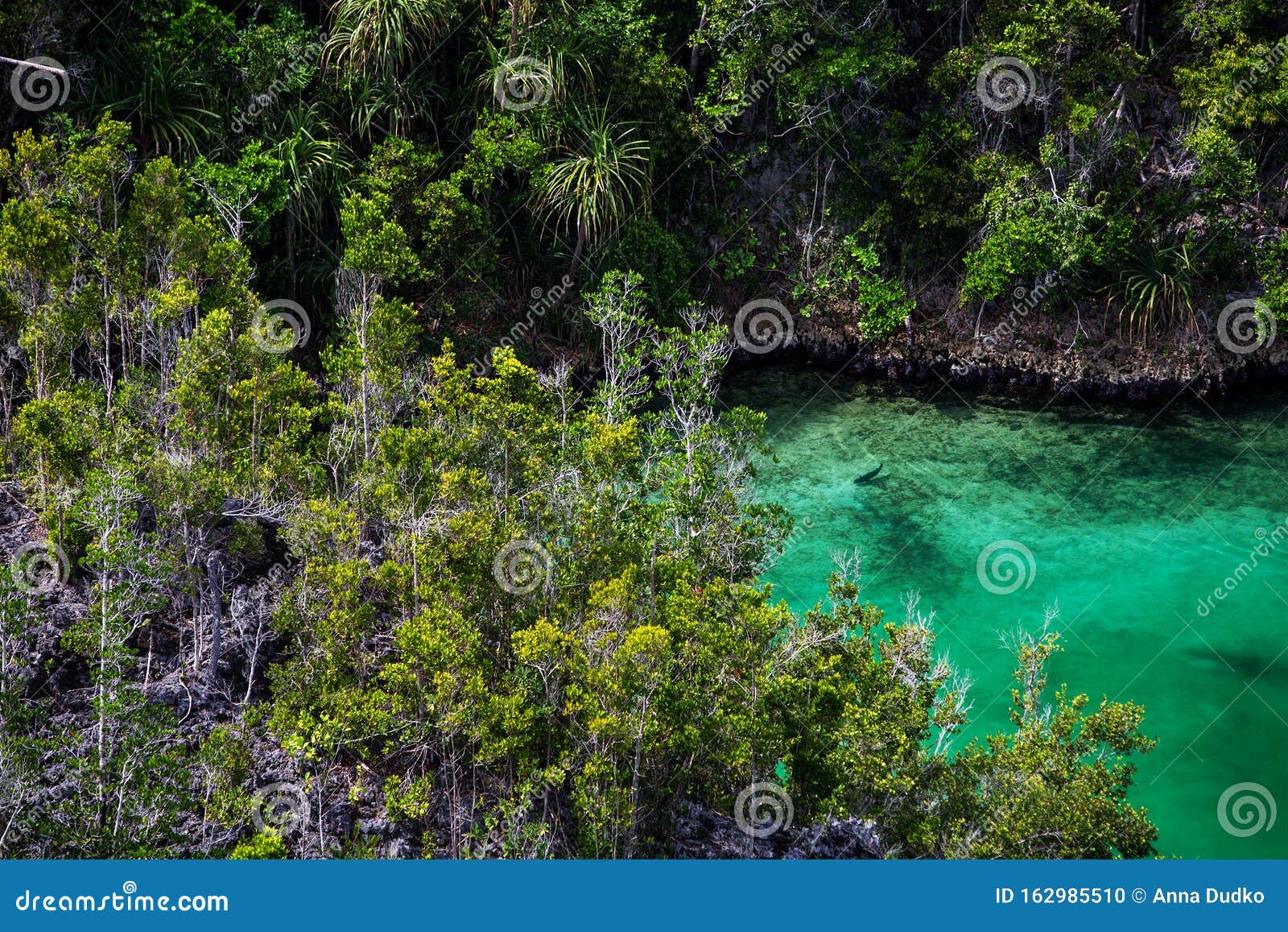 View from Viewpoint of Piaynemo Island, Raja Ampat, Indonesia Stock ...