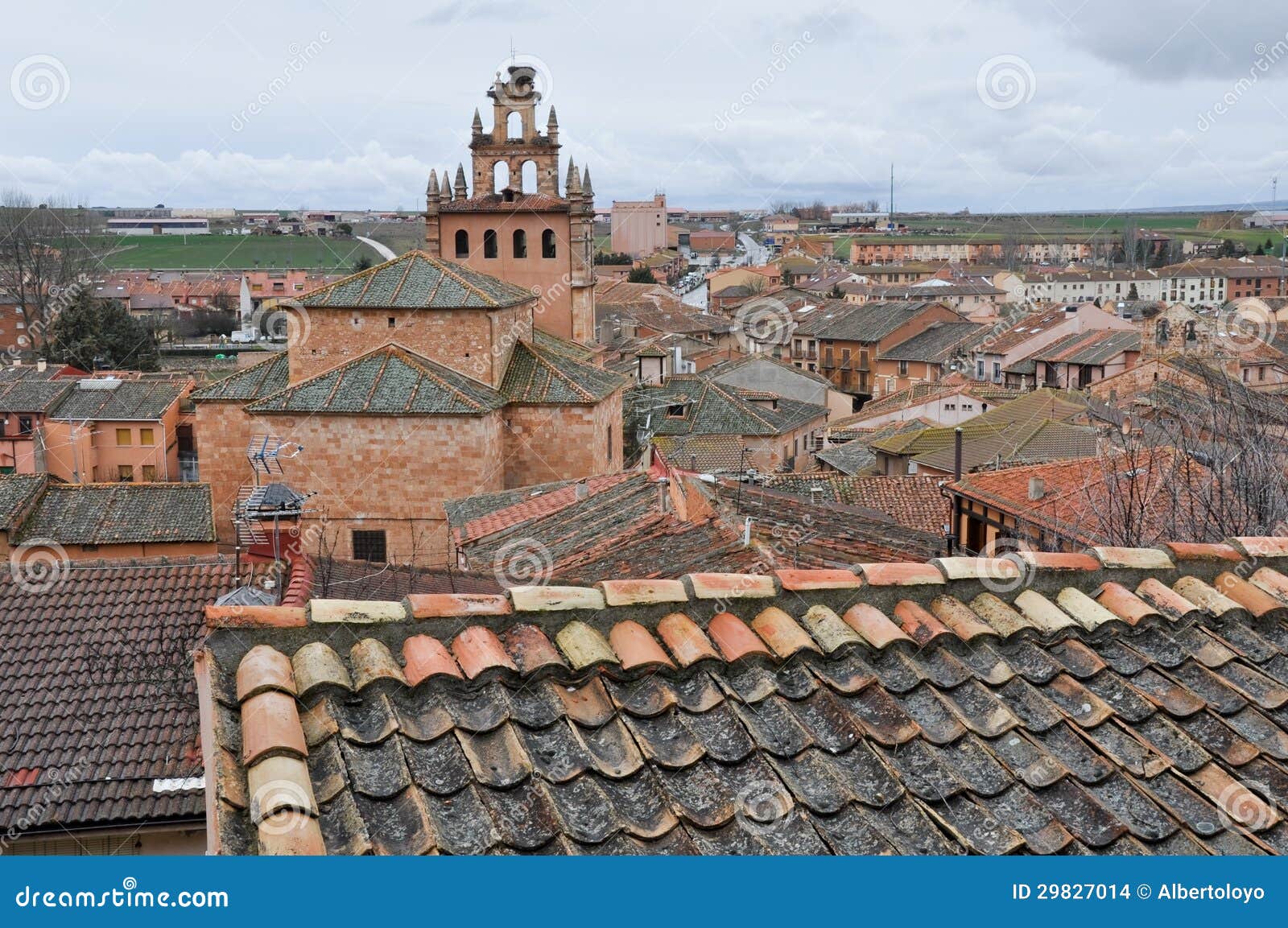Village of Ayllon, Segovia (Spain) Stock Photo - Image of medieval ...
