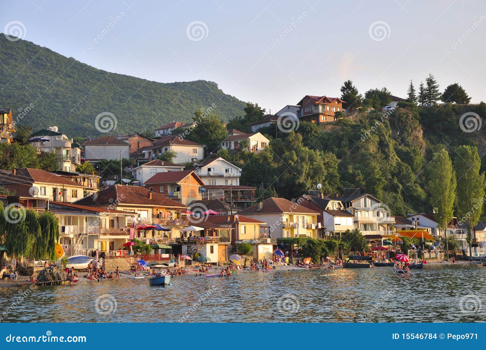 A view at village Trpejca stock photo. Image of stunning - 15546784