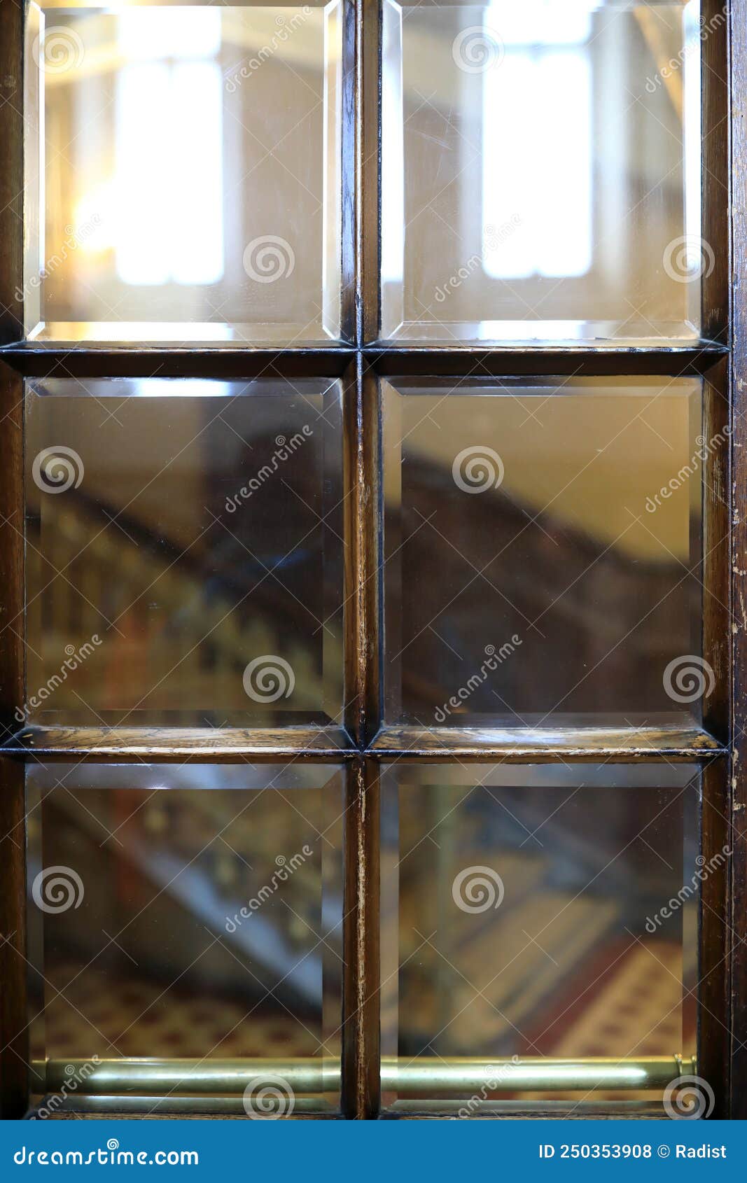 View of vintage window stock photo. Image of decoration - 250353908