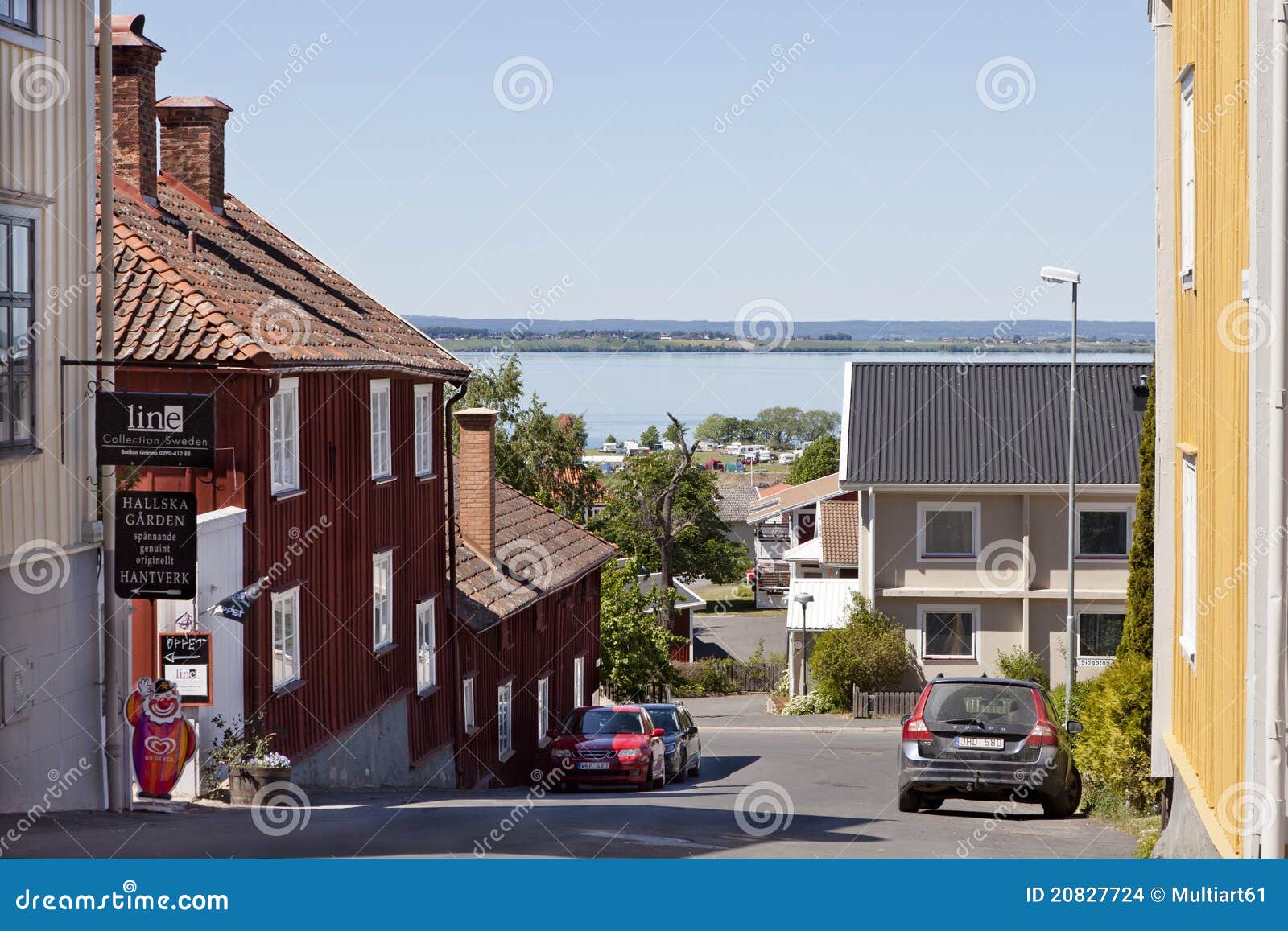 View of Visingso island editorial stock image. Image of summer - 20827724