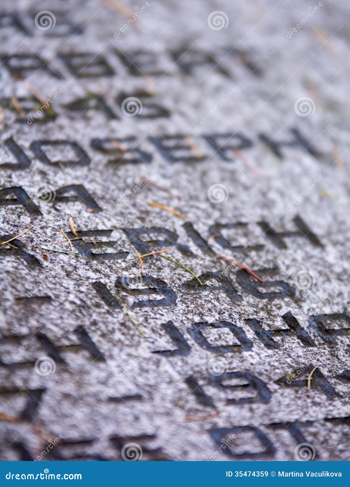 View of the War Memorial Tombstone Editorial Stock Image - Image of ...
