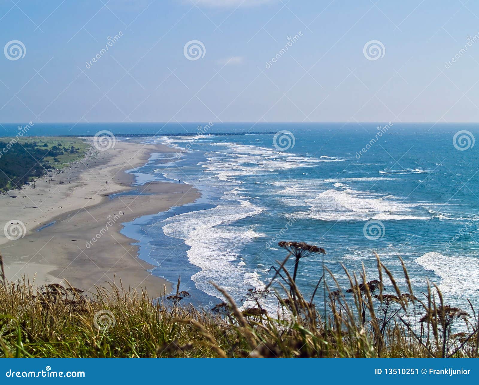 View of the Washington Coast Stock Image - Image of cape, seascape ...