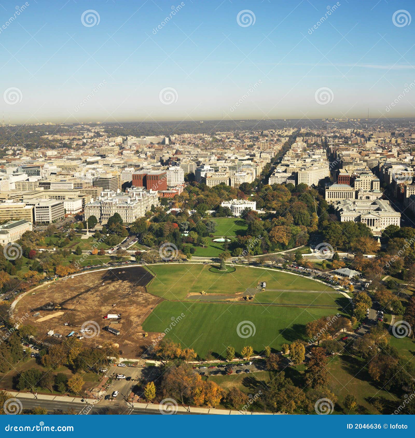 View from Washington Monument Stock Photo - Image of tourism, outdoors ...