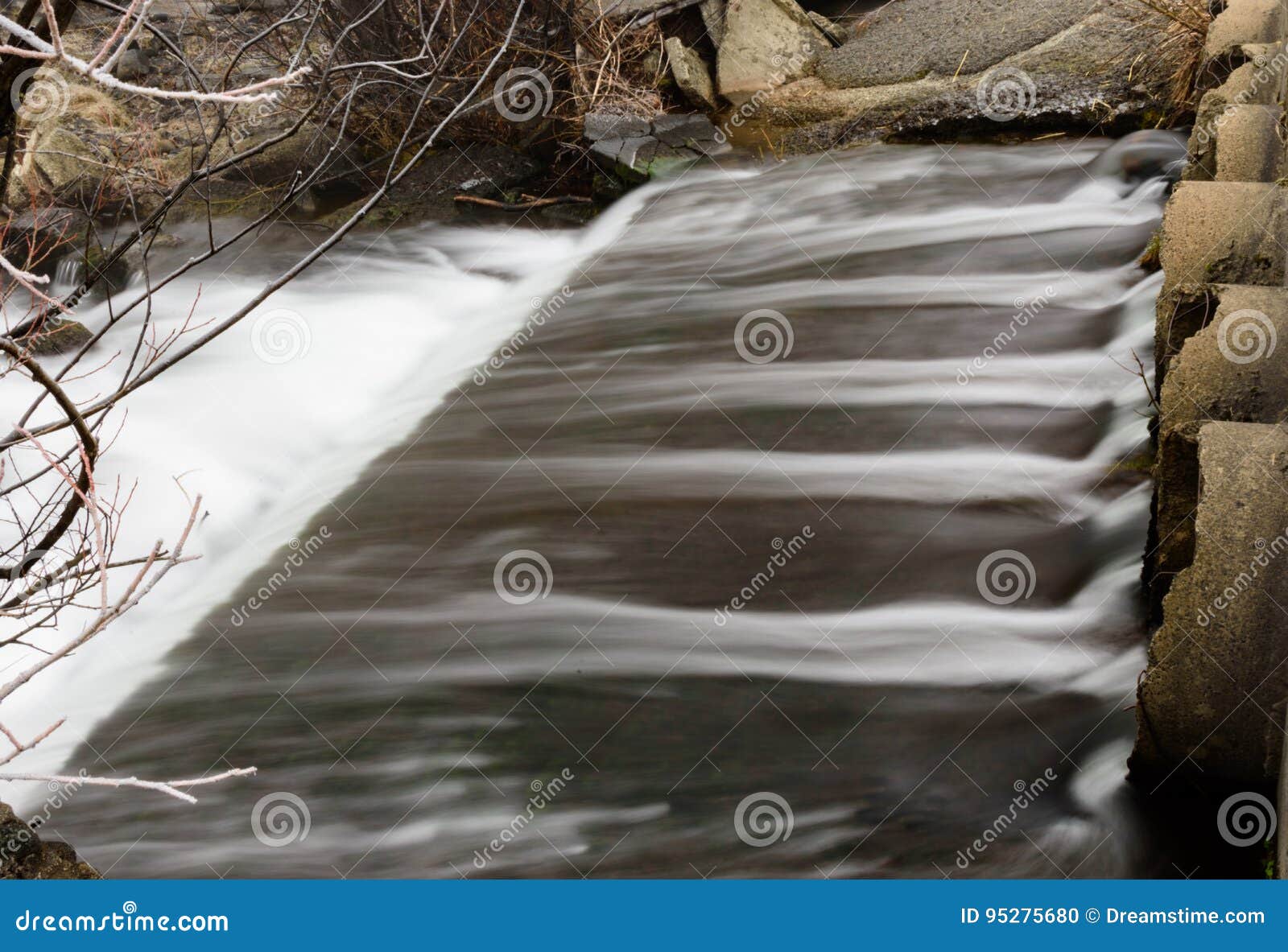 View of Water Falling from the Pipes Stock Photo - Image of twizel ...