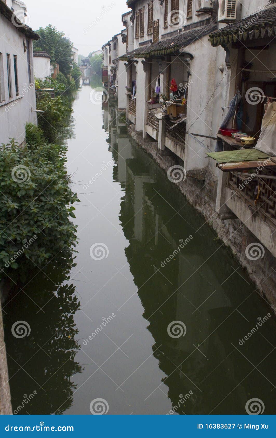 View at the Water Town-mudu Stock Image - Image of aqueduct, fountain ...