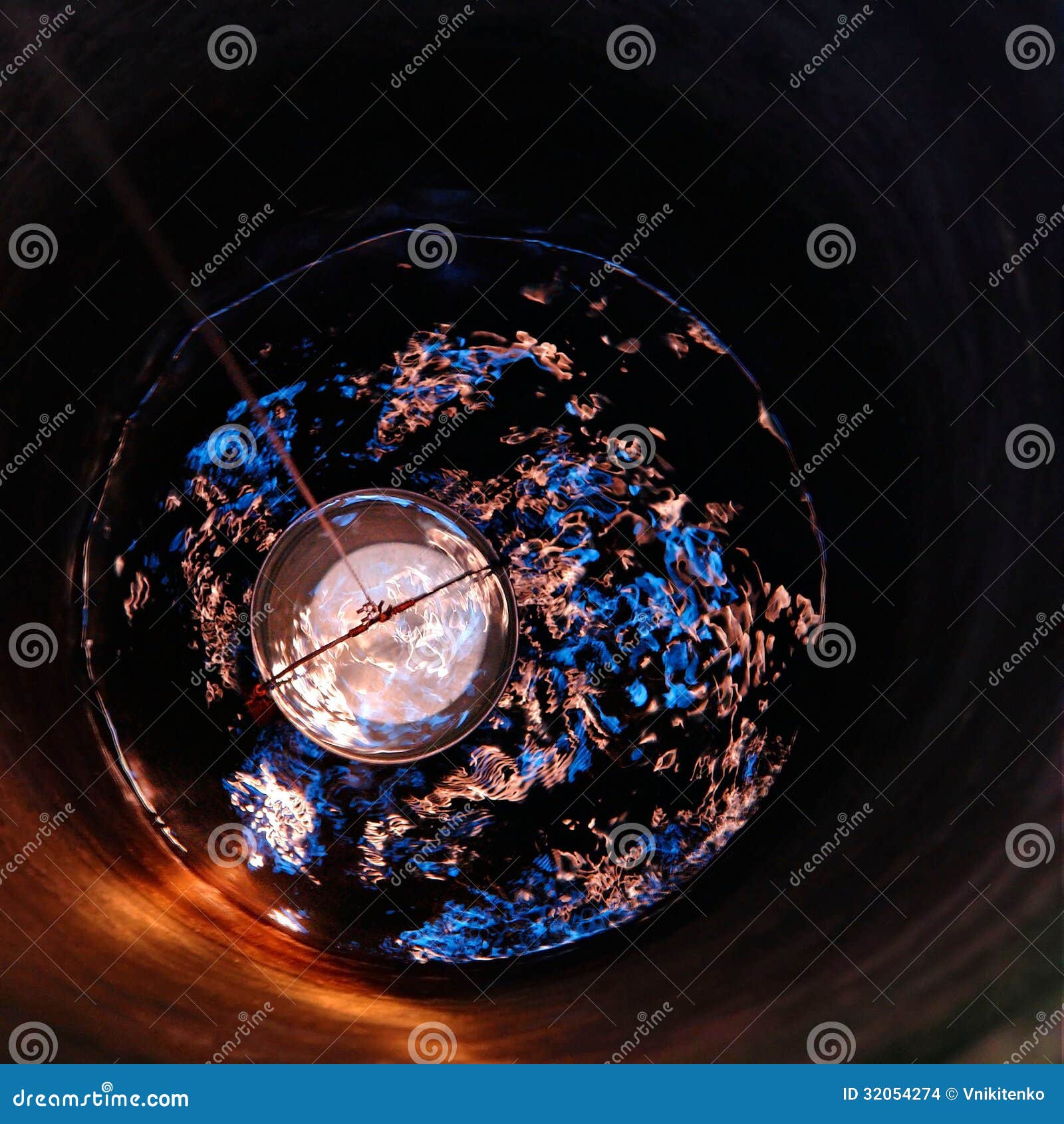 View of the Water Well from the Inside Stock Photo - Image of abstract ...