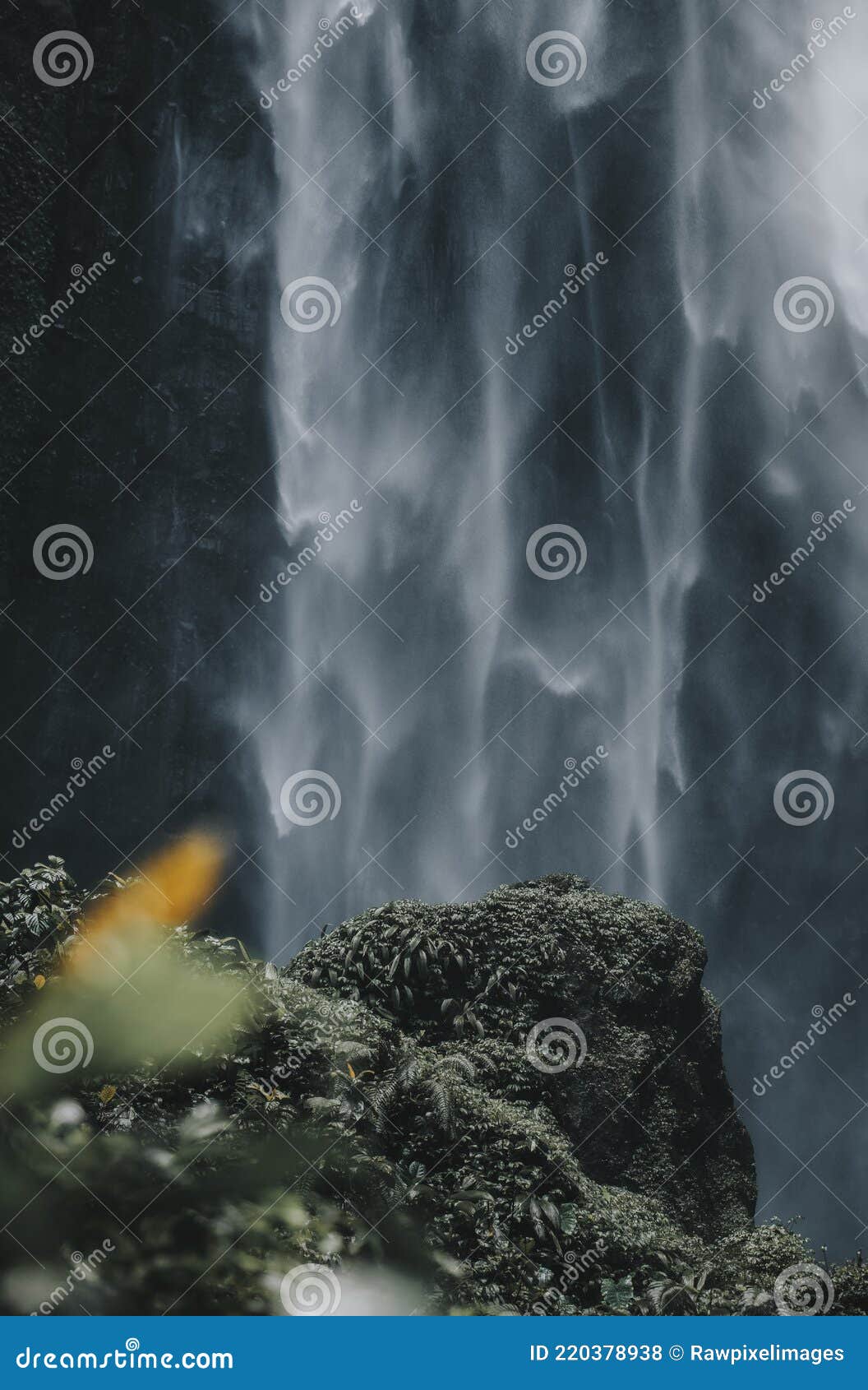 View of Waterfall in Java, Indonesia Stock Photo - Image of travel ...