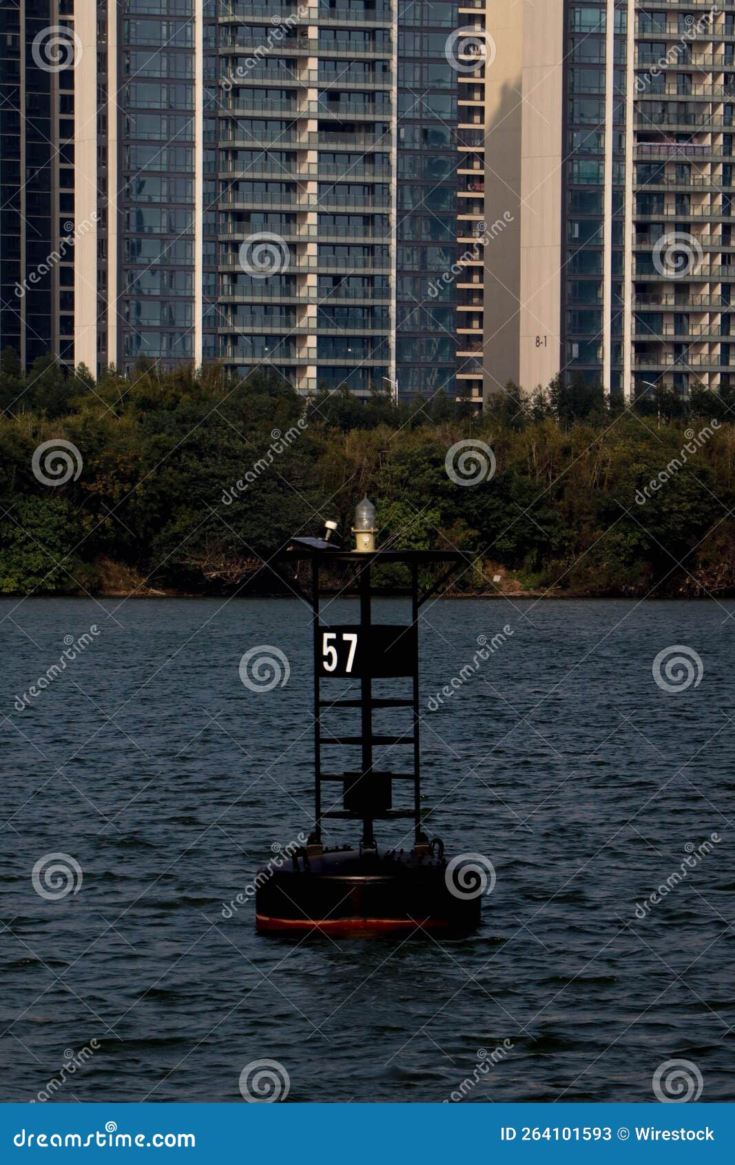 View of Wayfinding Signs for Directions on the River Stock Image ...