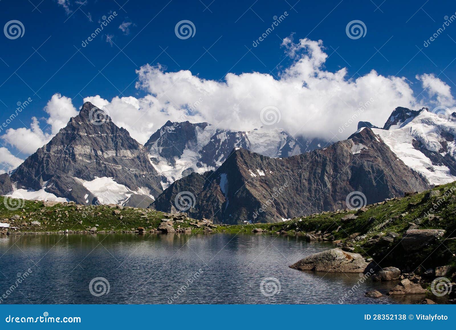 View of the Western Caucasus Stock Photo - Image of view, nature: 28352138