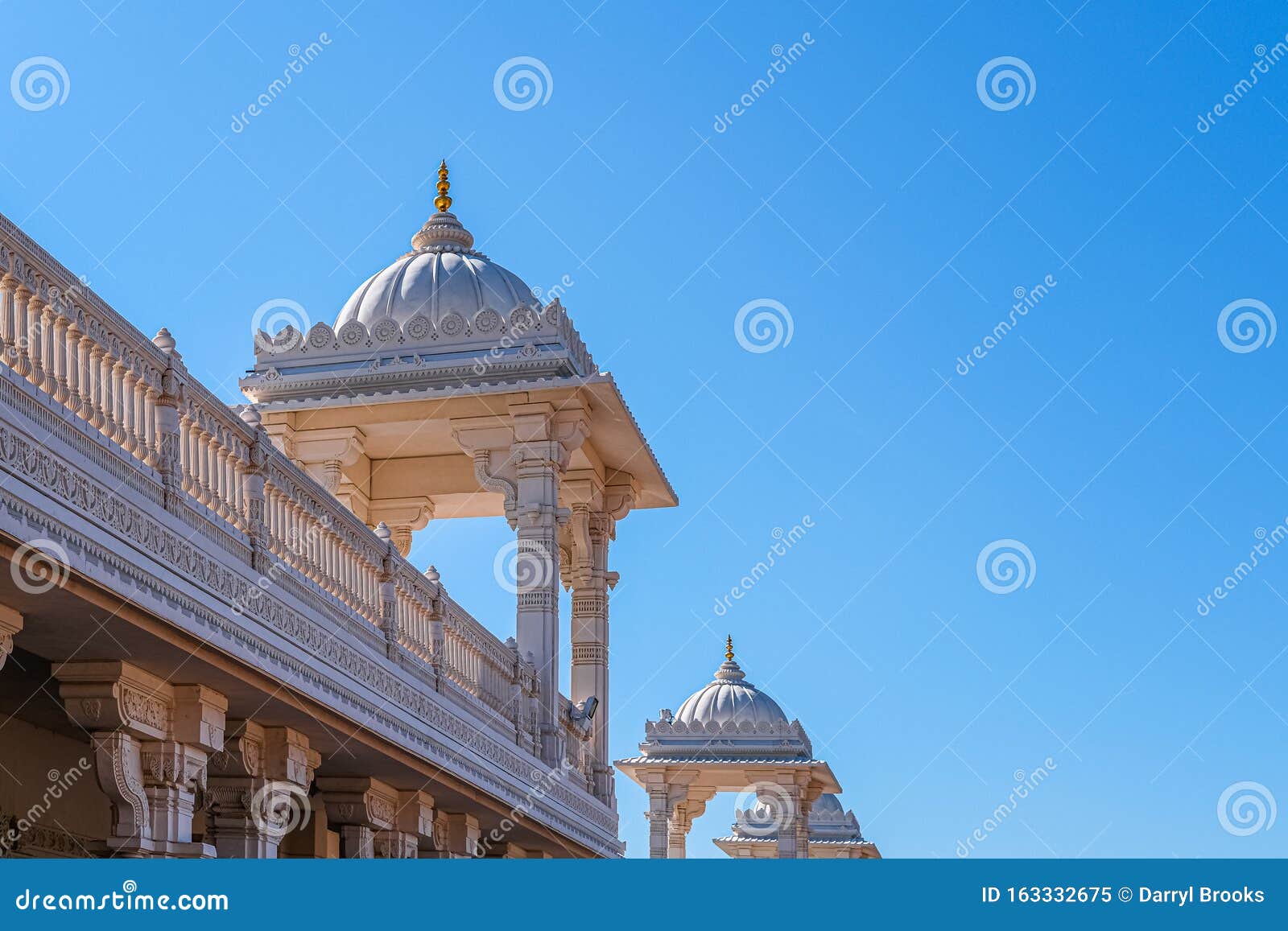 Line of Domes on Temple stock image. Image of spirituality - 163332675