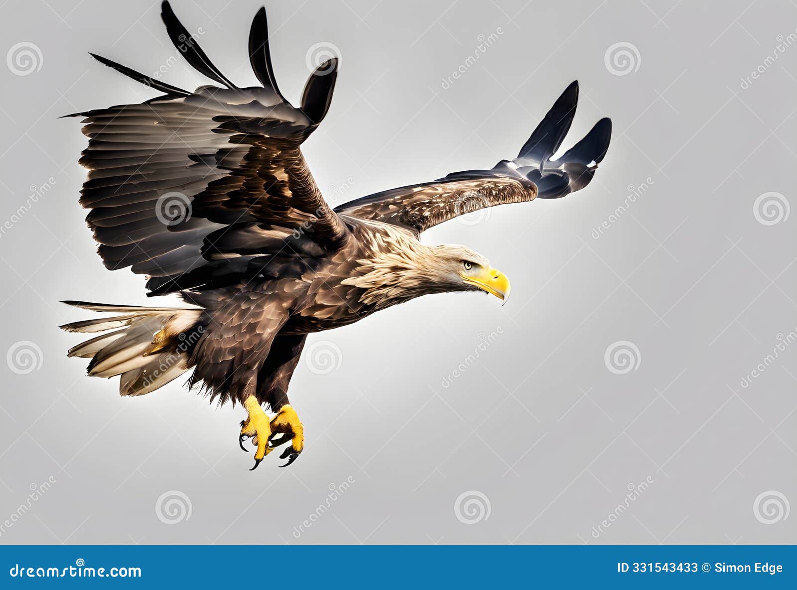 White-Tailed Deer Bounding Through Snowy Woods Stock Image ...
