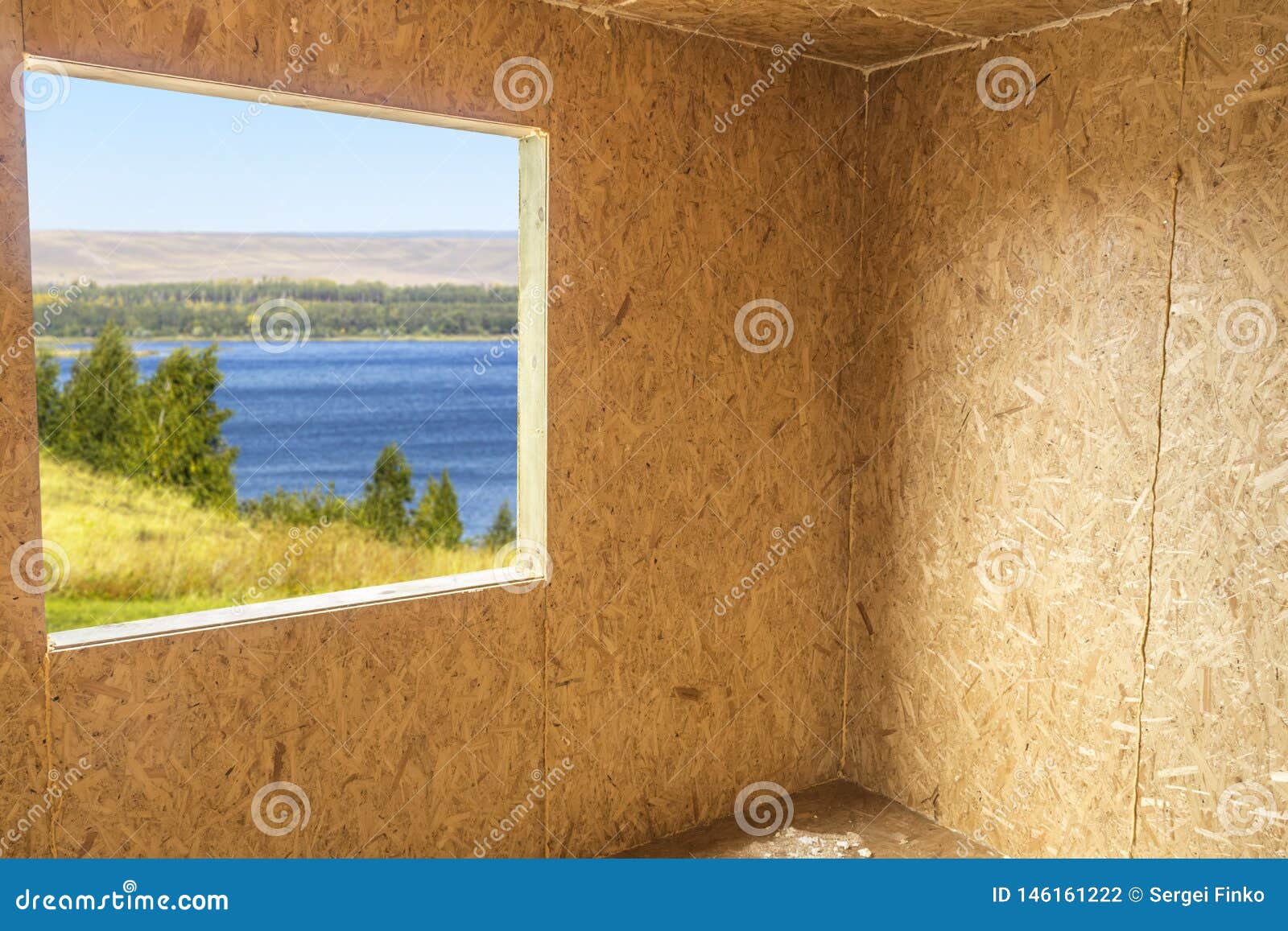 View from the Window of a House Under Construction Stock Photo - Image ...