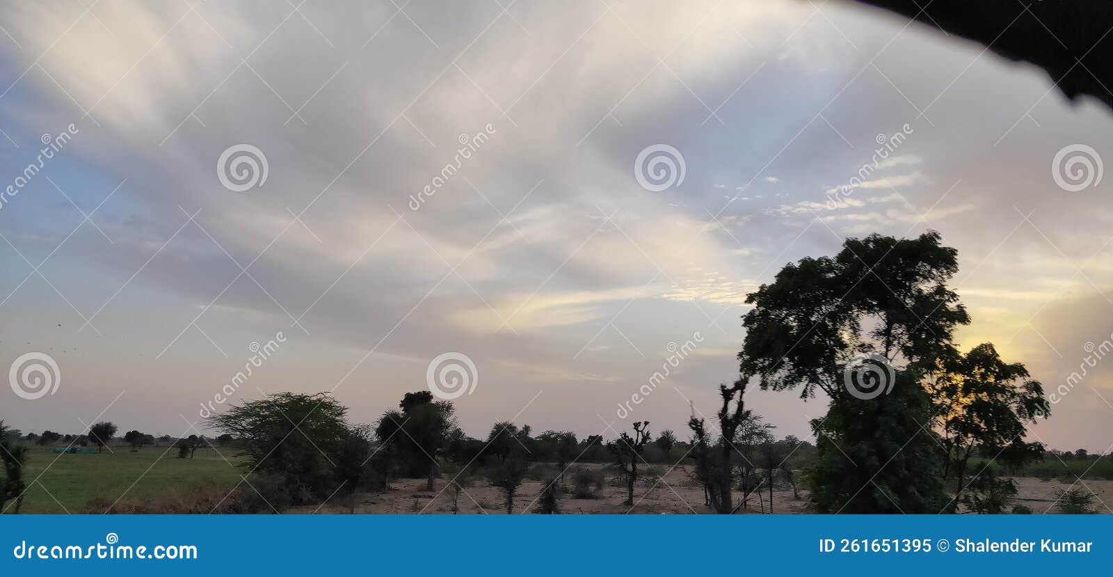 Sunset View from the Window of the Indian Rail Editorial Image - Image ...
