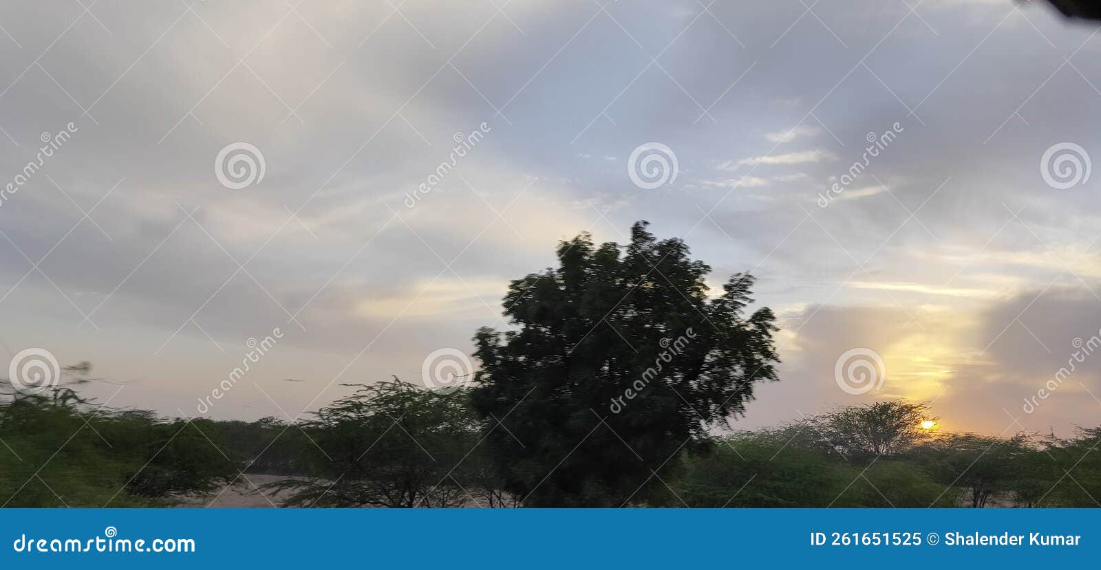 Sunset View from the Window of the Indian Rail Editorial Image - Image ...
