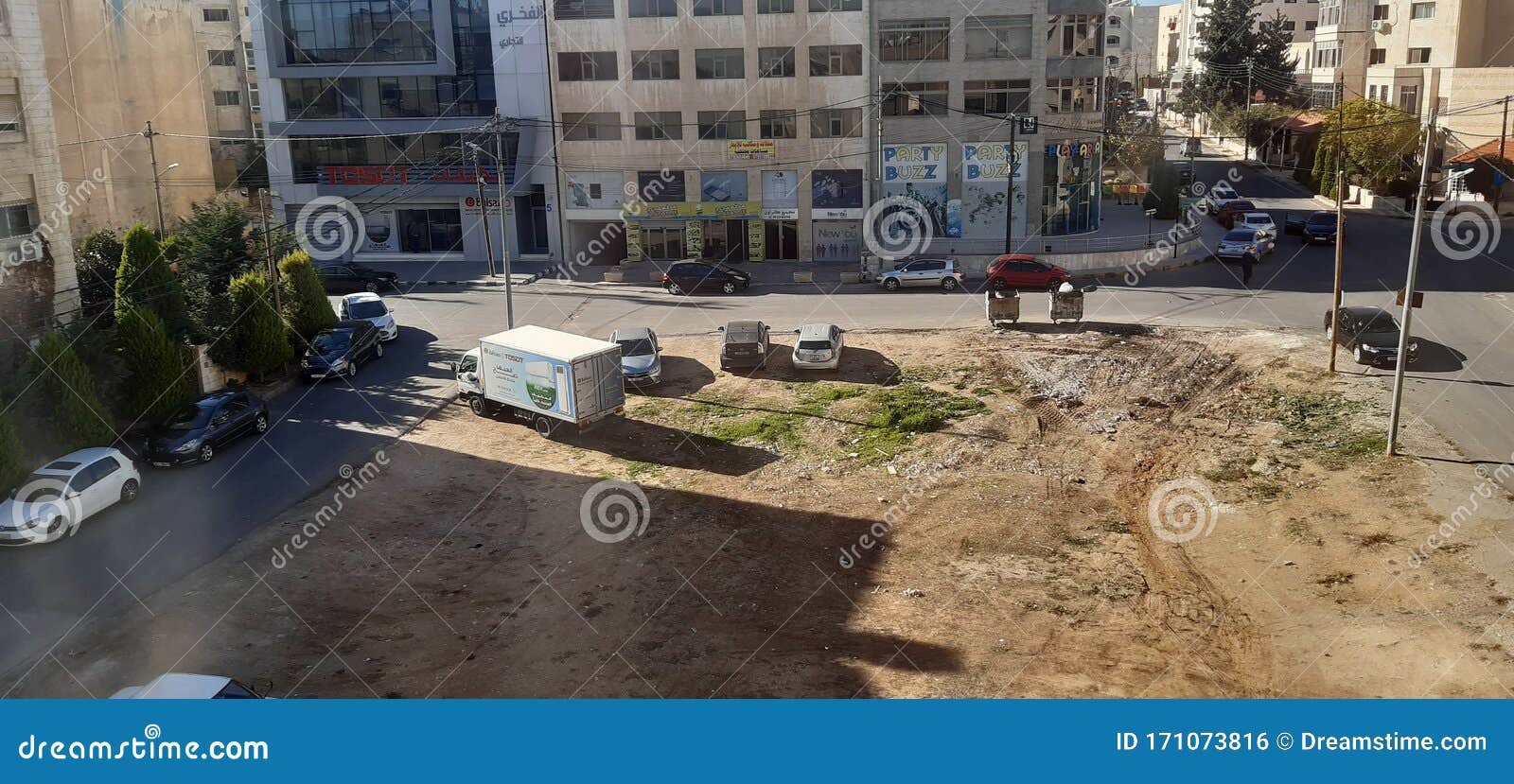 View Window Morning Amman Naghborhood Editorial Photo - Image of view ...