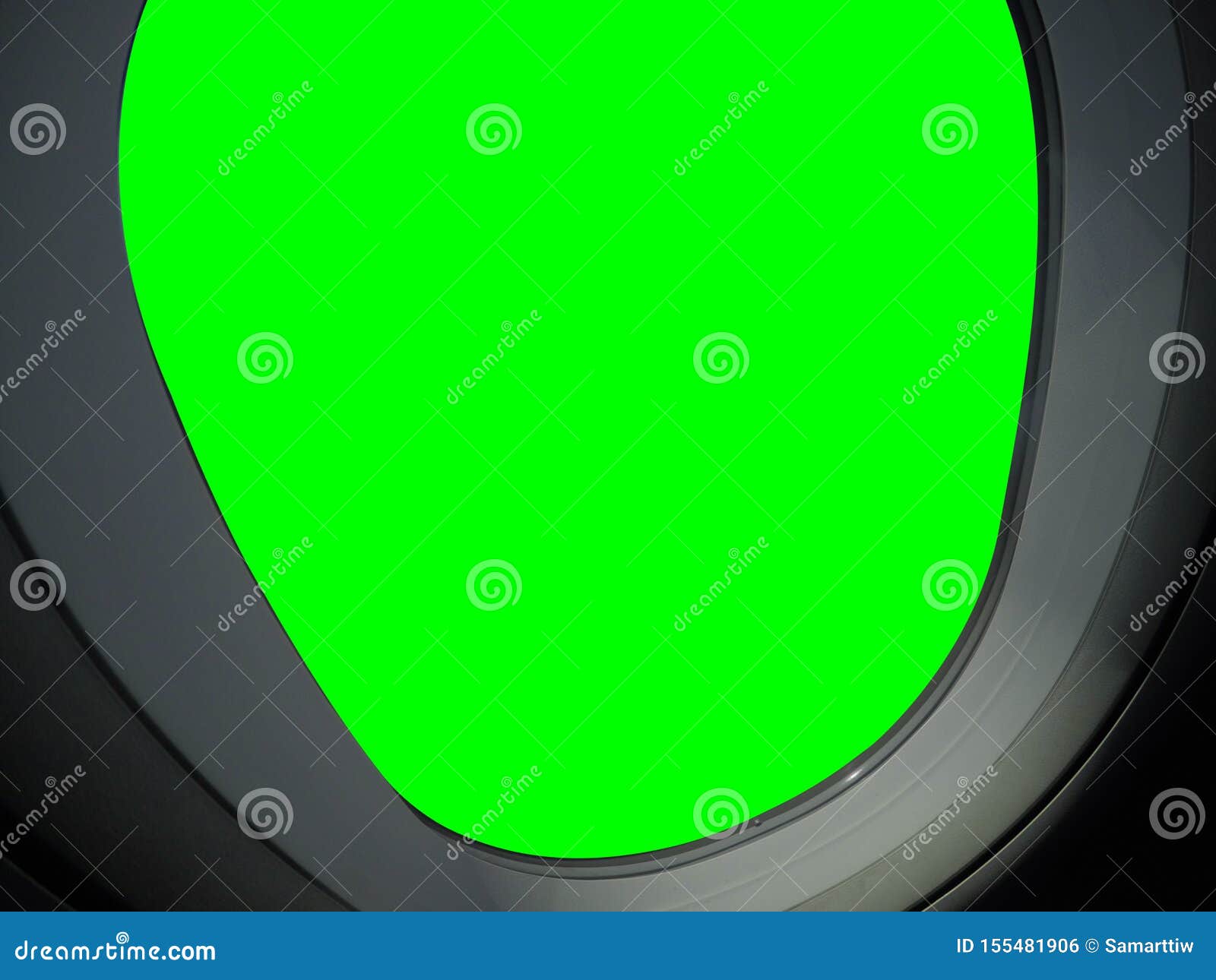 View from the Window Seat of a Plane Stock Photo - Image of frame ...