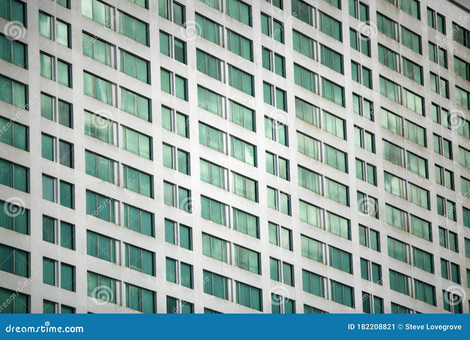 View of Windows and Glass of a Generic Office Building Stock Image ...