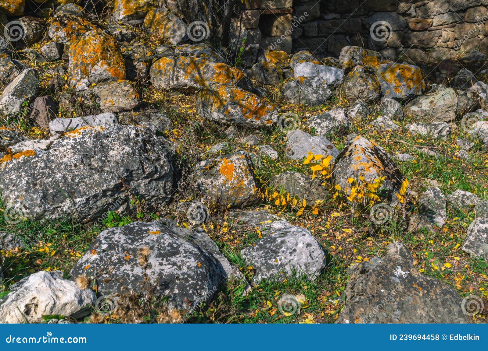 Stones, Destroyed Buildings, Building. Demolition. A Pile Of Stones ...