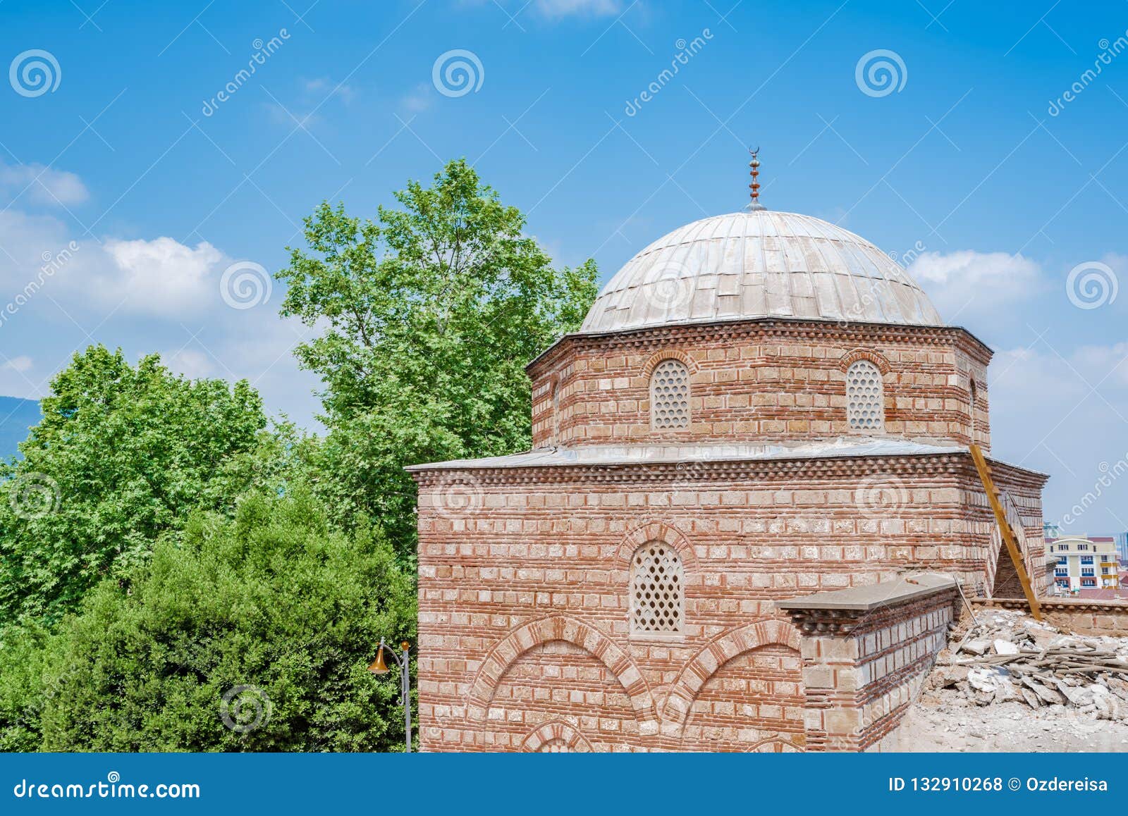 View of Yildirim Bayezid Complex in Bursa, Turkey Stock Photo - Image ...