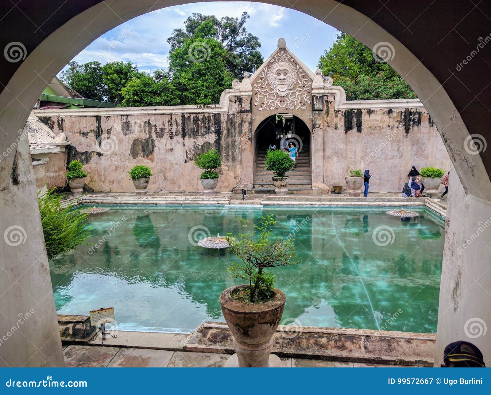 View of a Yogyakarta in Java, Indonesia Editorial Photography - Image ...