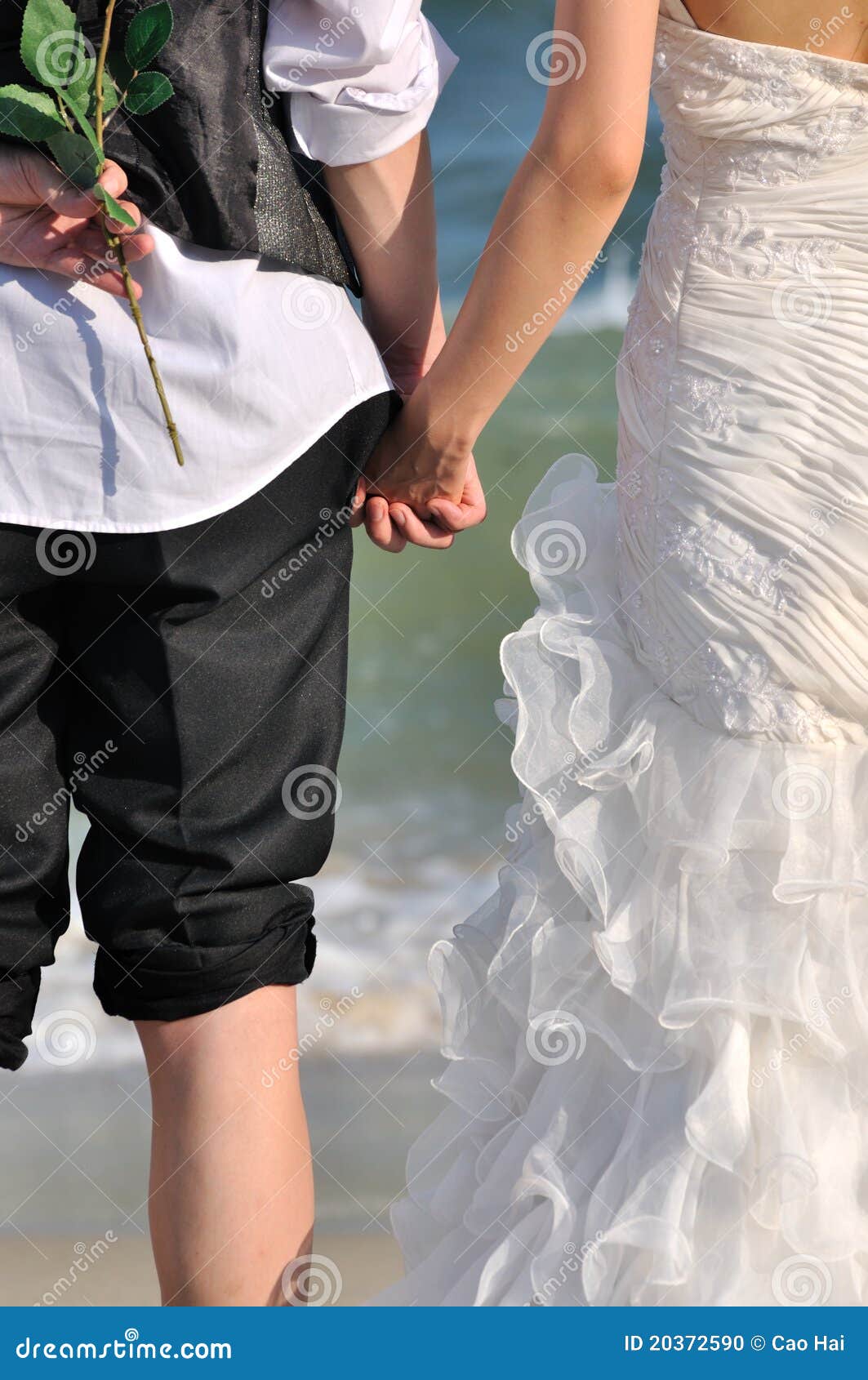 View of Young Couple S Back Stock Photo - Image of care, marriage: 20372590