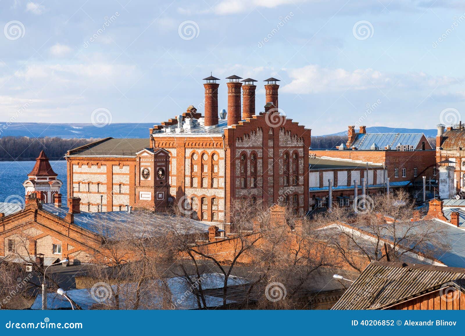 View on Zhiguli Brewery in Samara, Russia Editorial Photography - Image ...