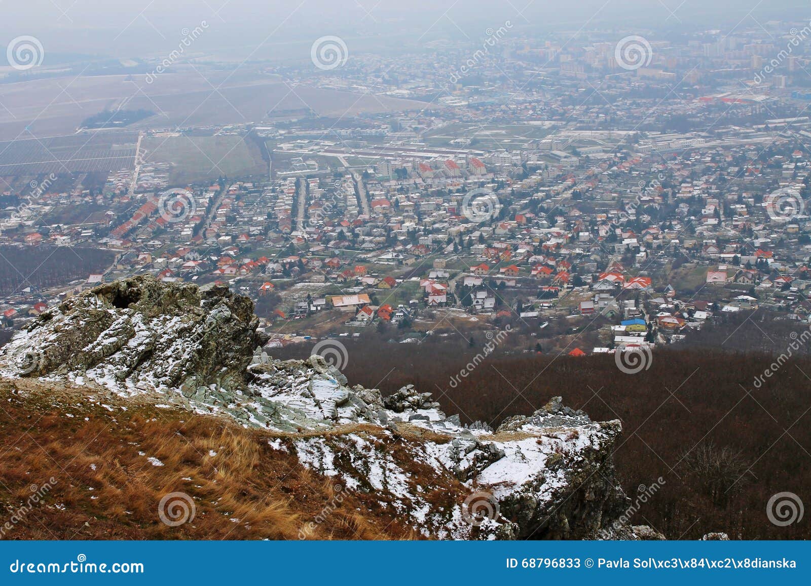 The view from Zobor stock image. Image of tourism, technology - 68796833
