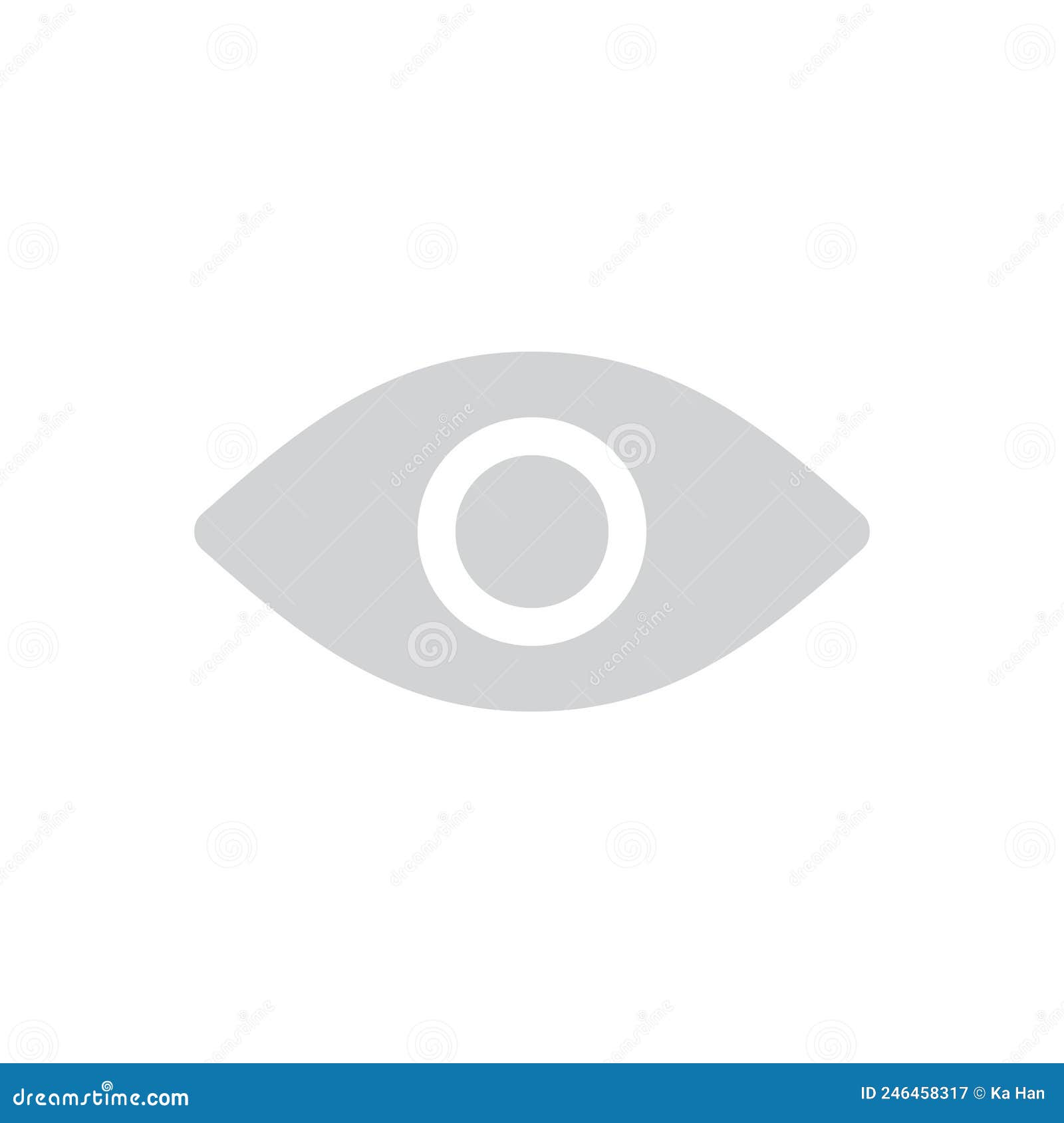 Viewer, Spectator Icon Vector. Eye Sign Symbol Stock Vector ...