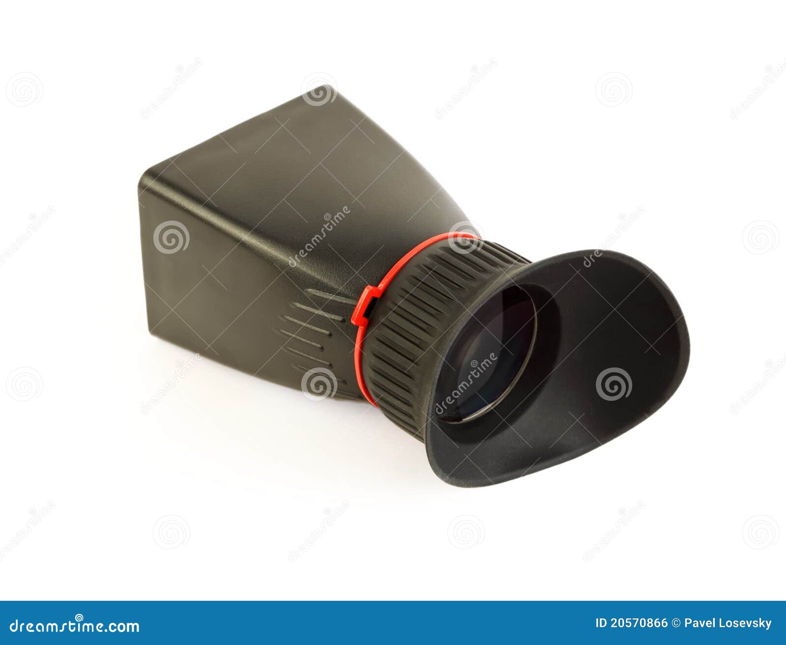 Viewfinder LCD for Professional Camera Stock Photo - Image of tackle ...